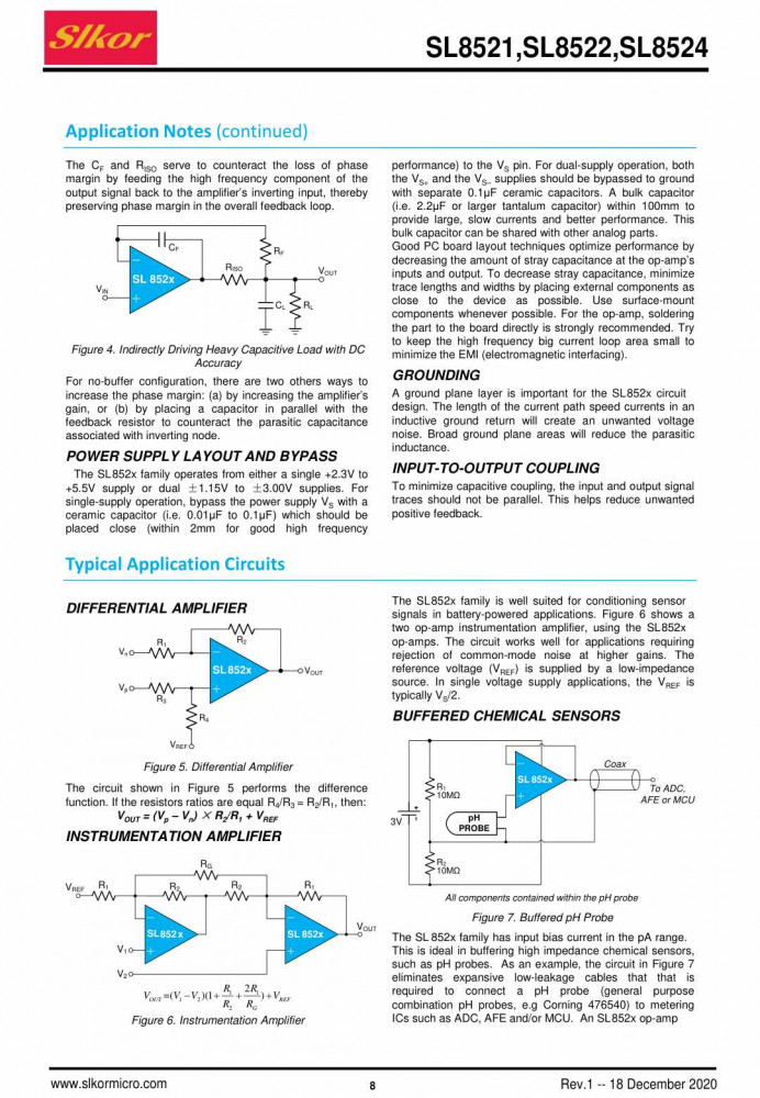 SL8521XT5 datasheet page 8