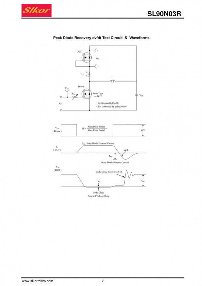 SL90N03R datasheet page 7
