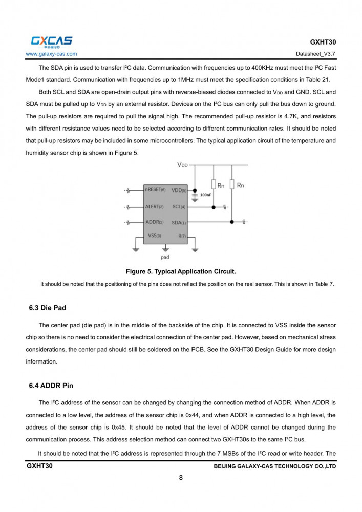 GXHT30C datasheet page 8