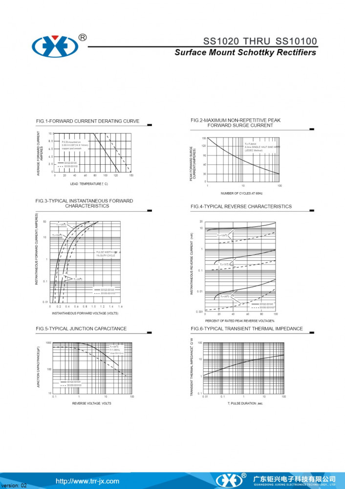 JUXING SS10100 datasheet page 2