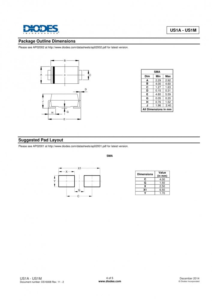 US1M-13-F datasheet page 4