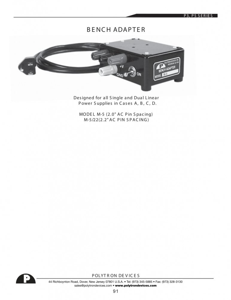 PTTC P31 datasheet page 9
