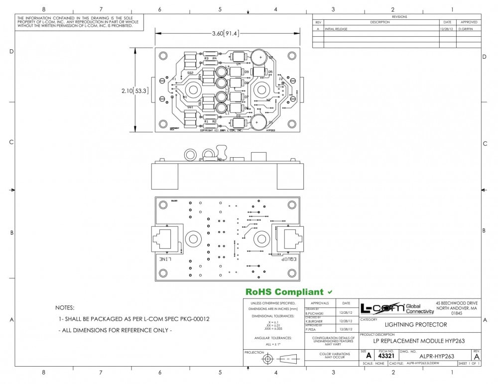 ALPR-HYP263 technical document preview