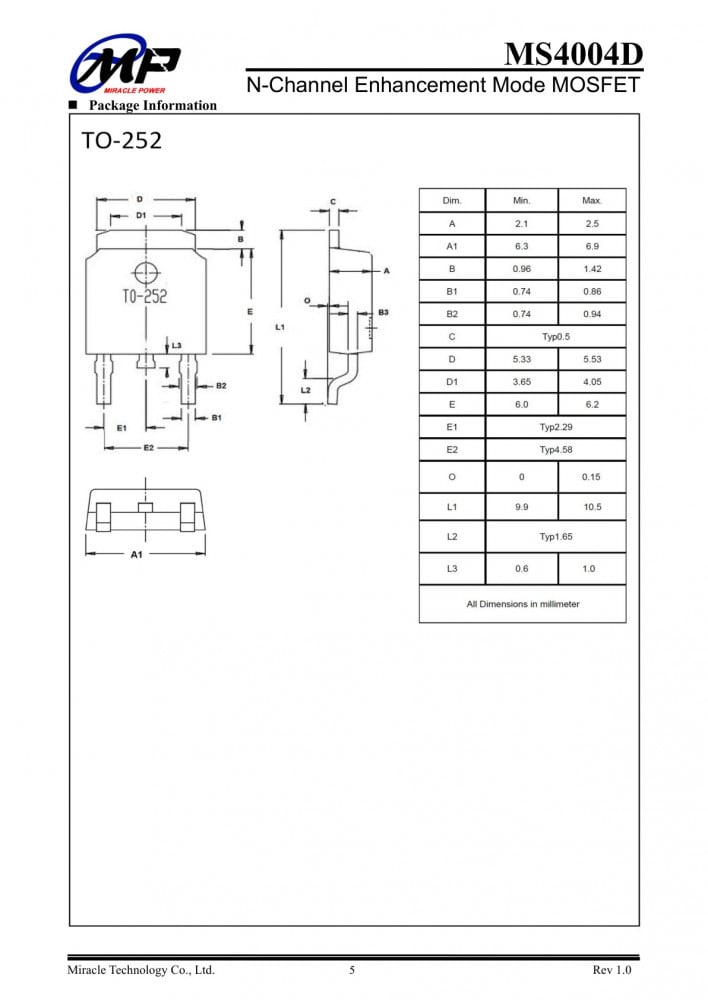 MS4004D datasheet page 5