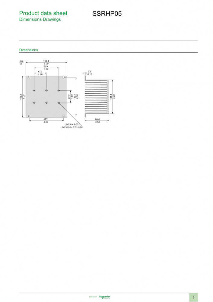 SSRHP05 technical document page 3