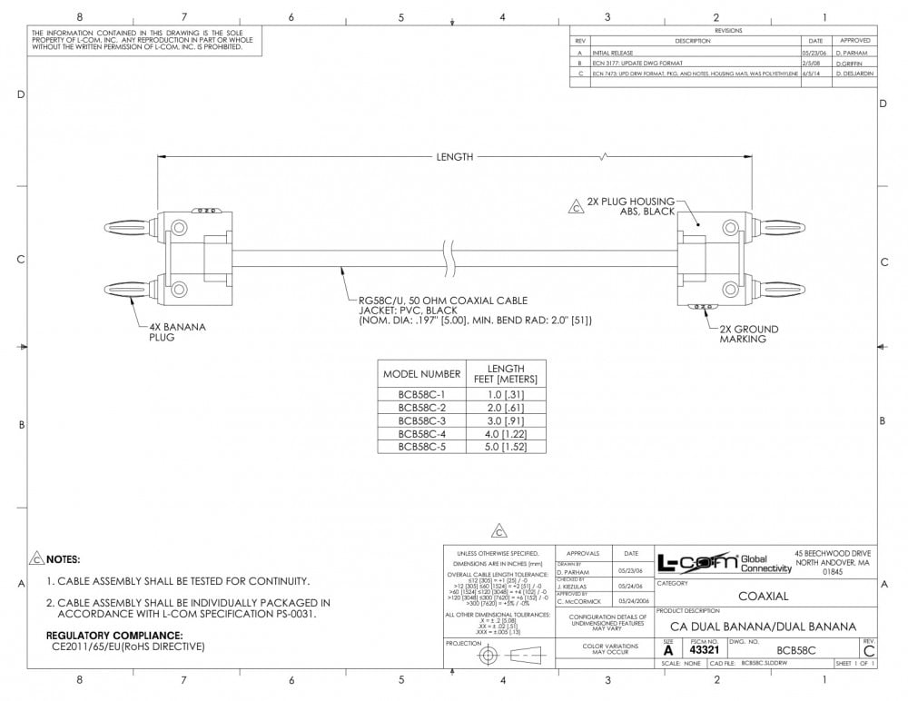 L-com BCB58C series product document