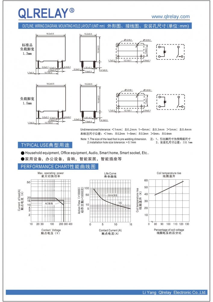 JZC-11FH technical document page 3