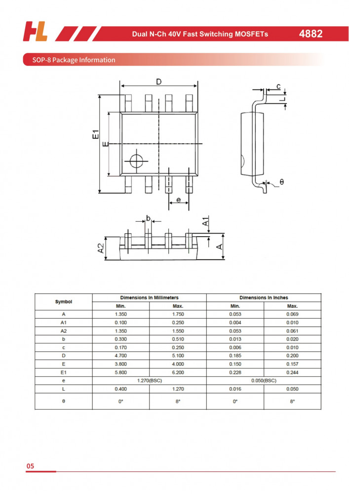 HL 4882 datasheet page 5