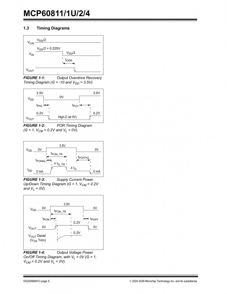 MCP60812 datasheet page 6 preview