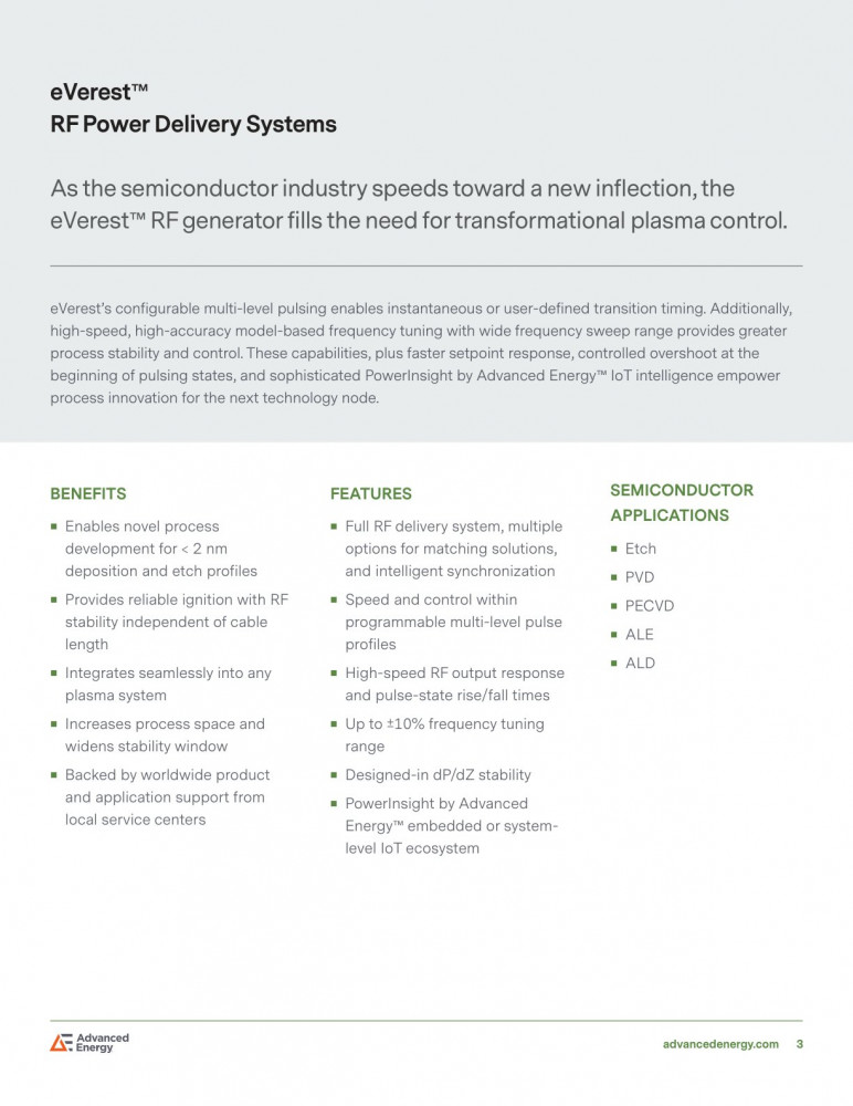 eVerest and NavX product literature, page 3