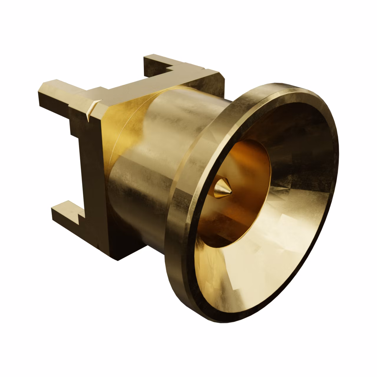 SMP-MAX Plug, Straight, Smooth Bore, PCB, Through Hole, 1.91mm Leg Length, Tray, 50 Ohms for sale