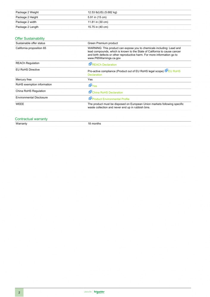 XD4PA1656241 technical document page 2