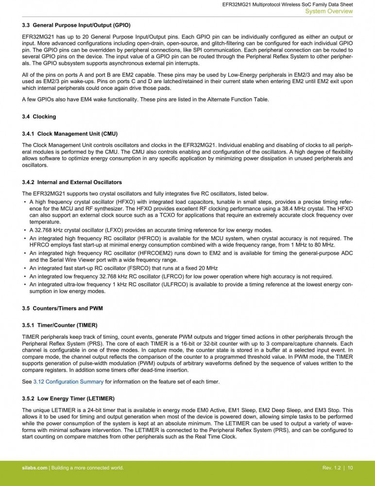 Product datasheet page 10