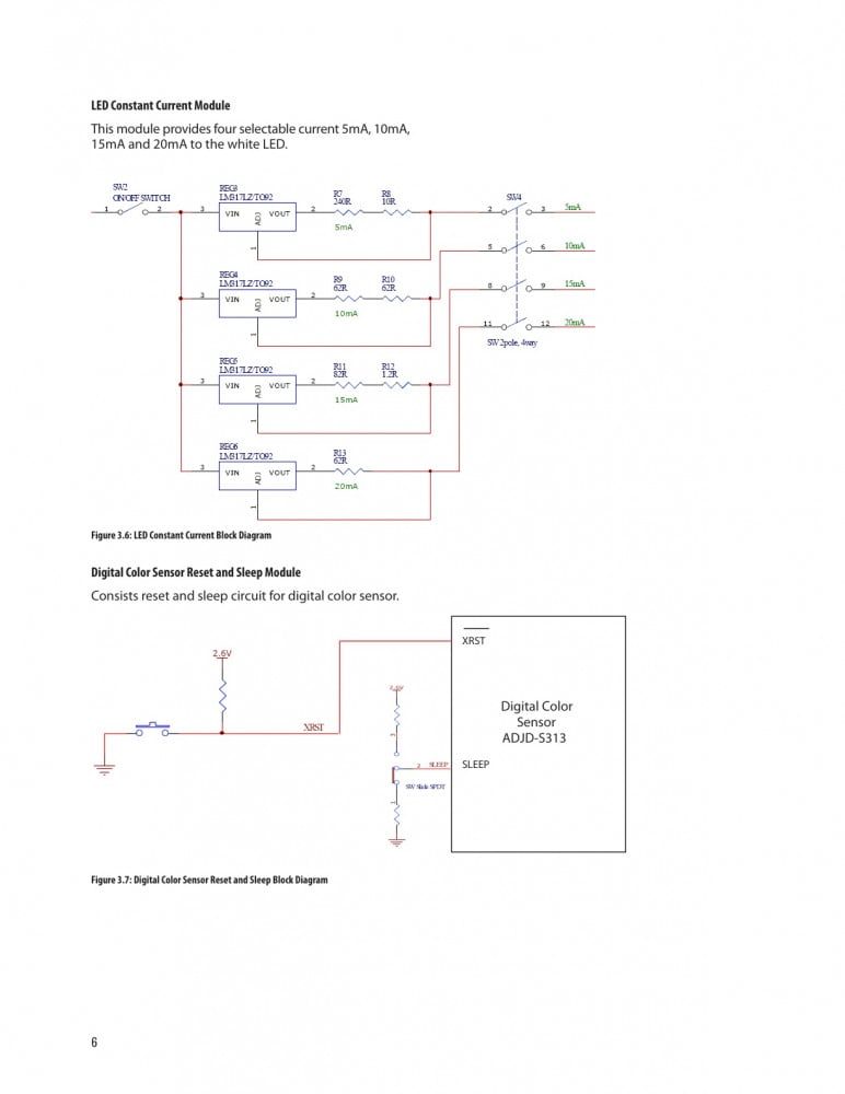 HDJD-JD05 document page 6