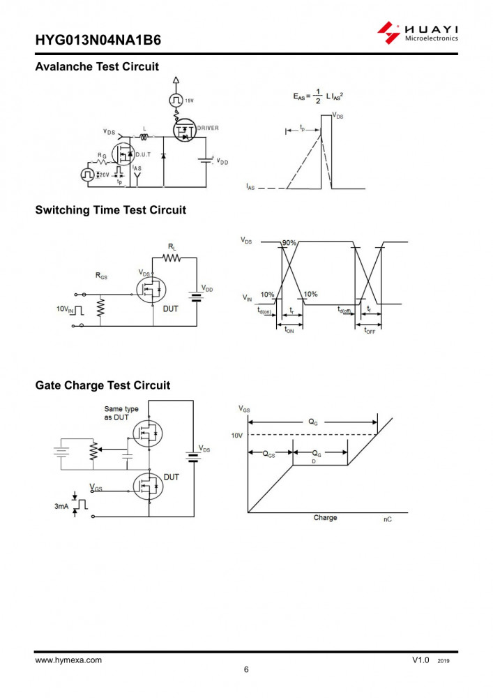 HYG013N04NA1B6 datasheet page 6