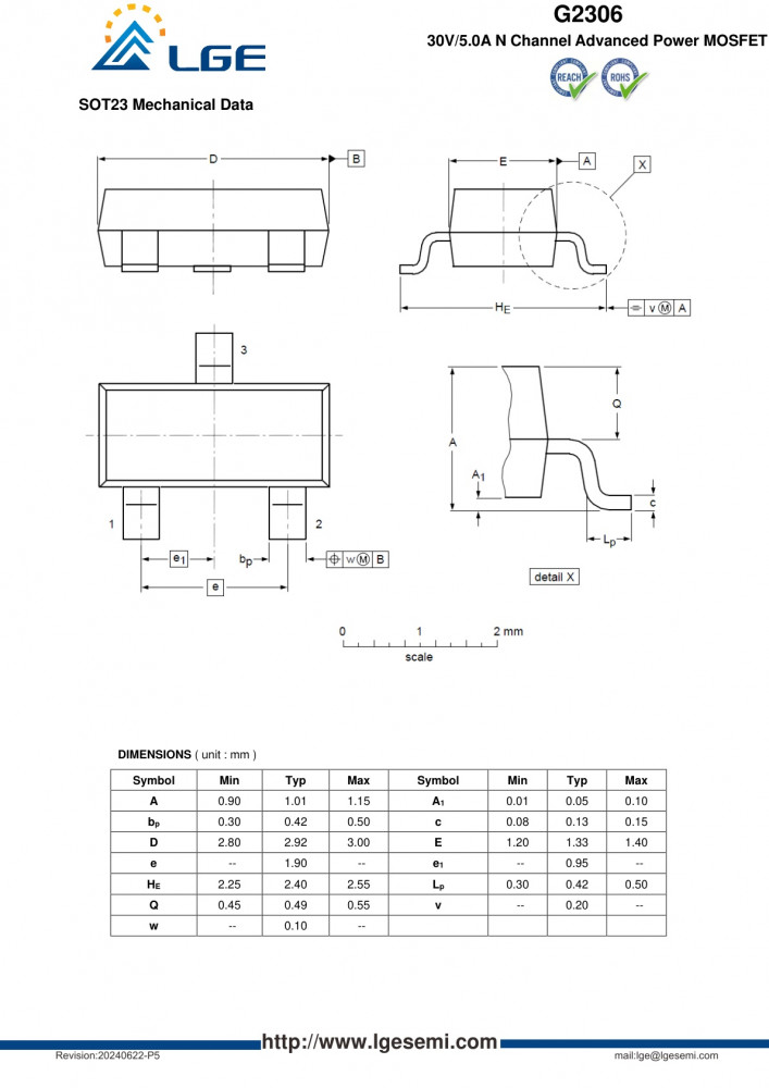 LGE G2306 datasheet page 5