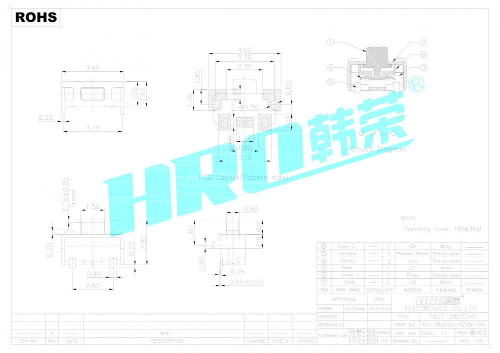 K2-1806SQ-A2DW-04 manufacturer drawing
