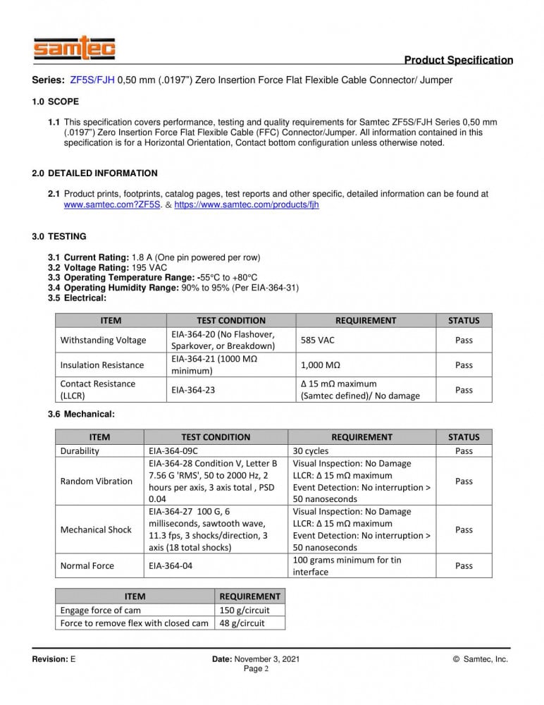 ZF5S-31-01-T-WT-TR technical document page 2
