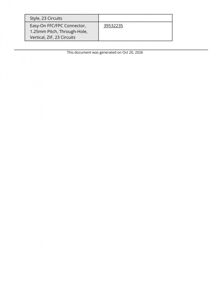 MOLEX 151680921 product specification page 3