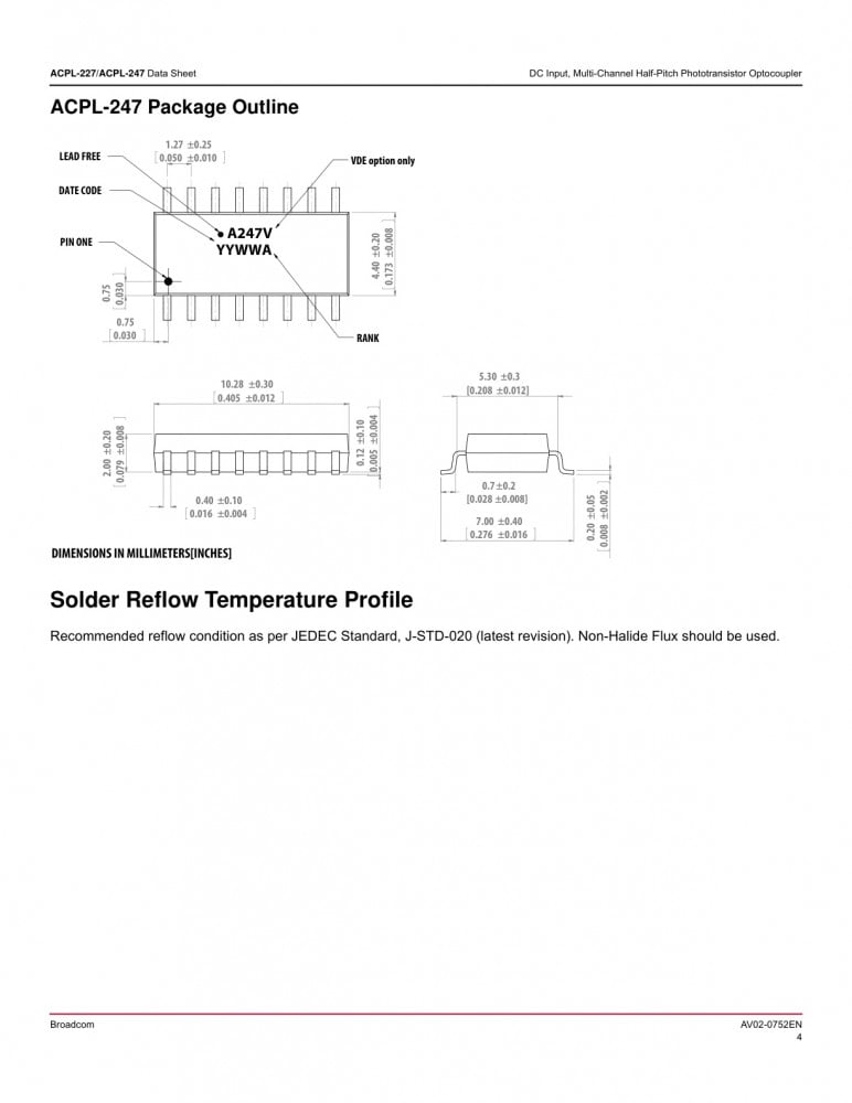 ACPL-227 and ACPL-247 datasheet page 4
