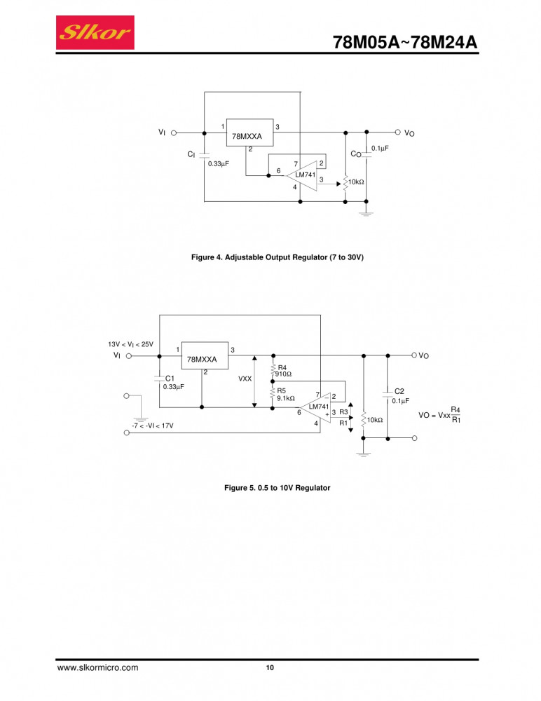 78M05A datasheet page 10