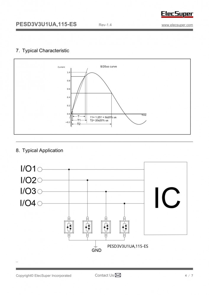 PESD3V3U1UA,115-ES datasheet page 4