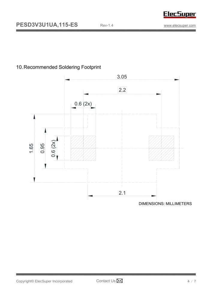 PESD3V3U1UA,115-ES datasheet page 6