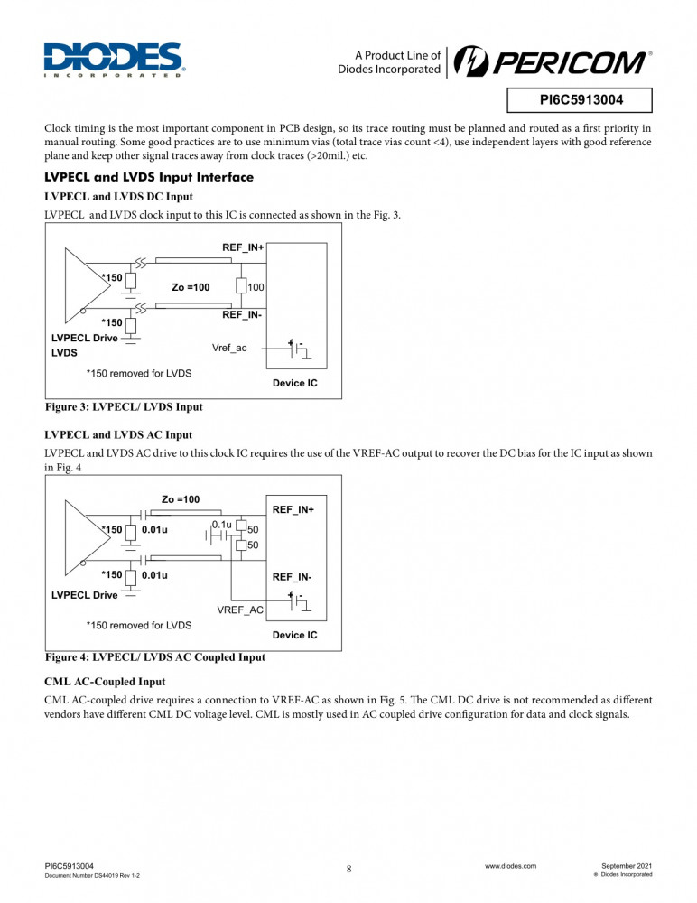 PI6C5913004 datasheet page 8