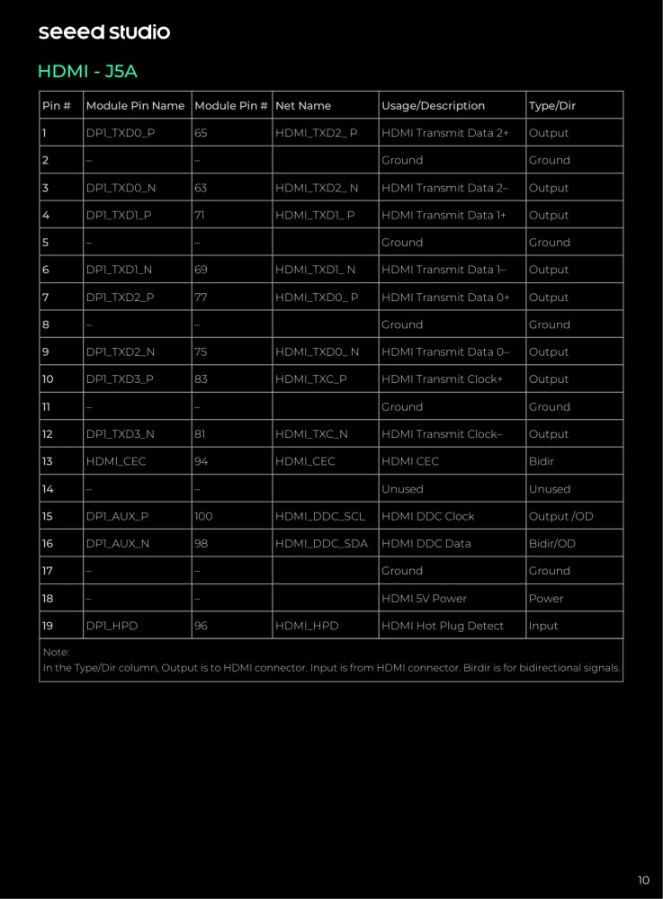 Technical document page 10