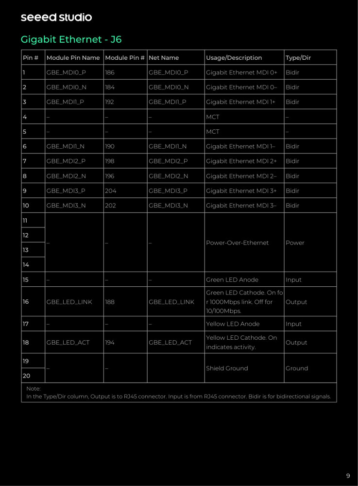 Technical document page 9