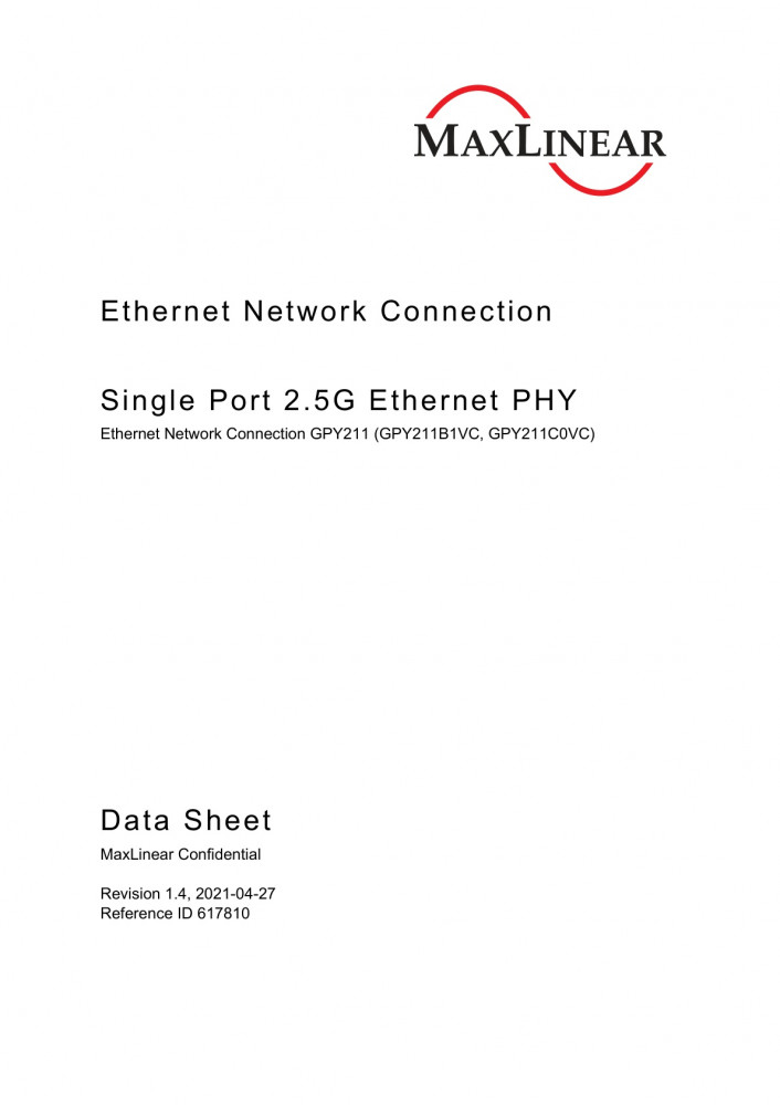 GPY211C0VC technical document page 3