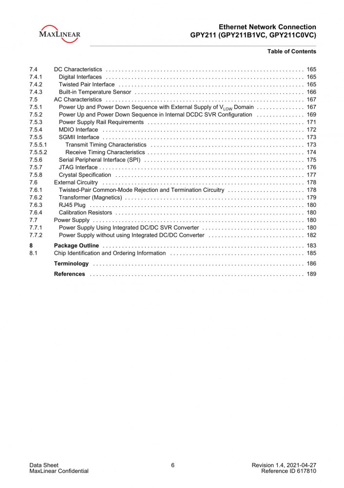 GPY211C0VC technical document page 8
