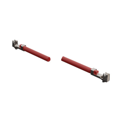 Pre-Crimped Lead PicoBlade Female-to-PicoBlade Female, Tin (Sn) Plating,  304.00mm Length, 28 AWG, Red for sale
