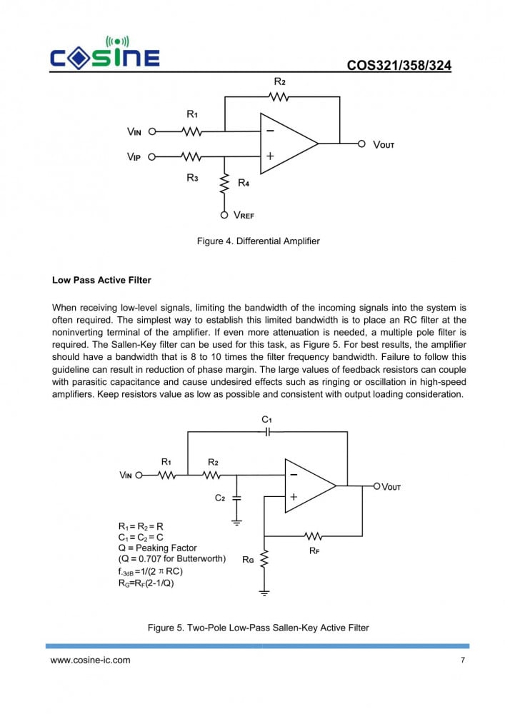 COS358TR datasheet page 7