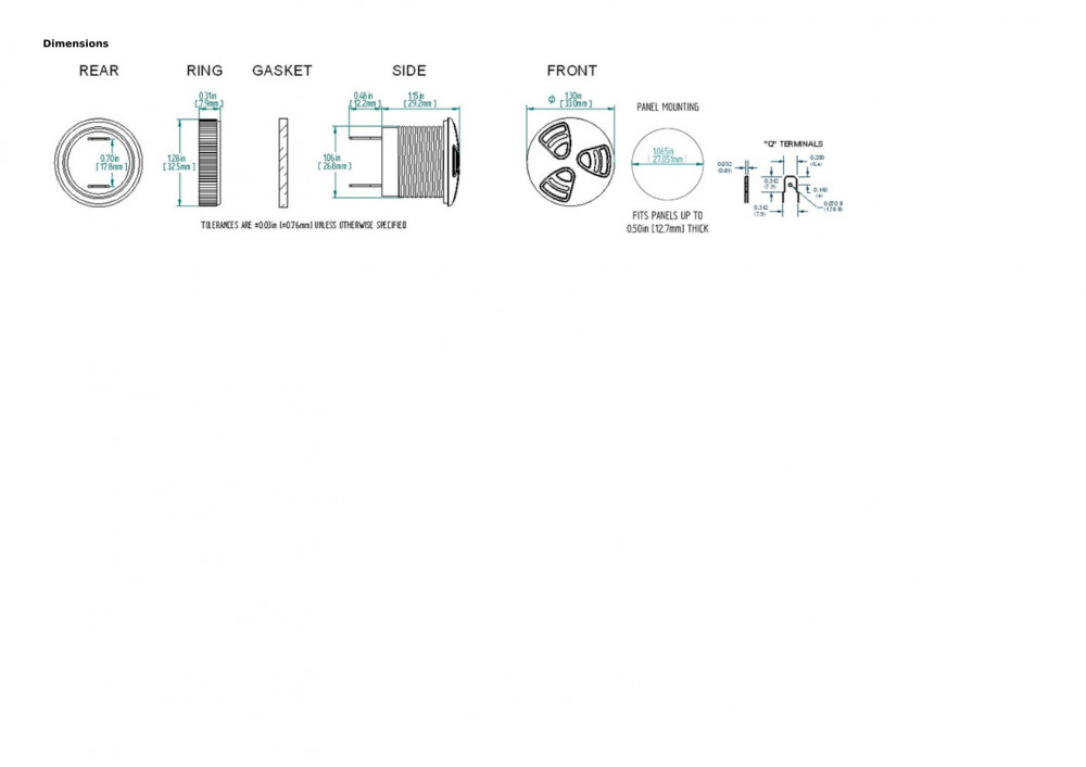 TLHS-88B-930-Q product documentation page 2