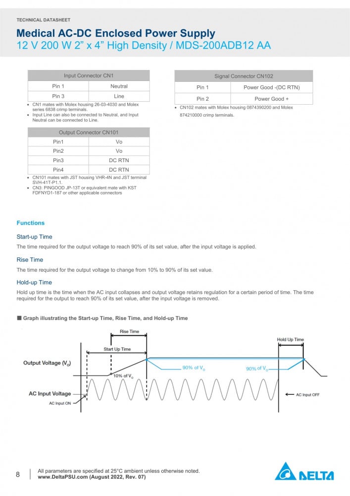 MDS-200ADB12 AA datasheet page 8