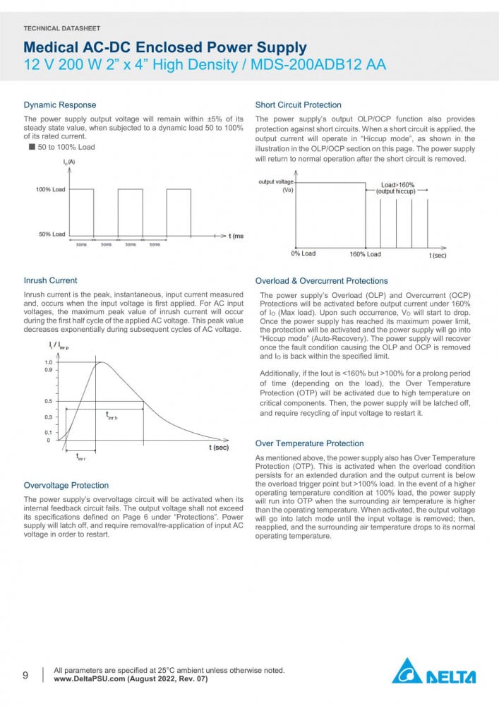 MDS-200ADB12 AA datasheet page 9