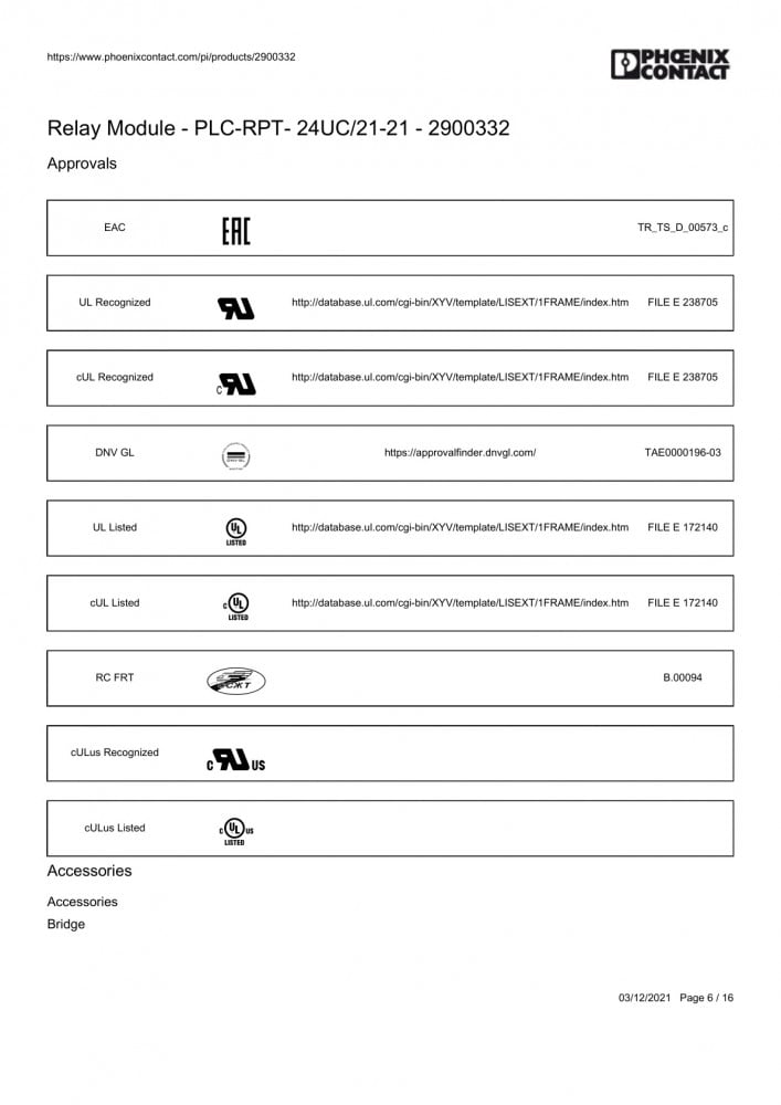 2900332 technical document page 6