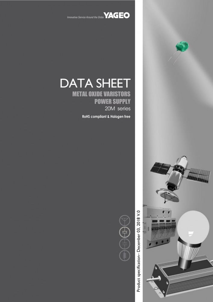 Brightking 20M series datasheet page 1