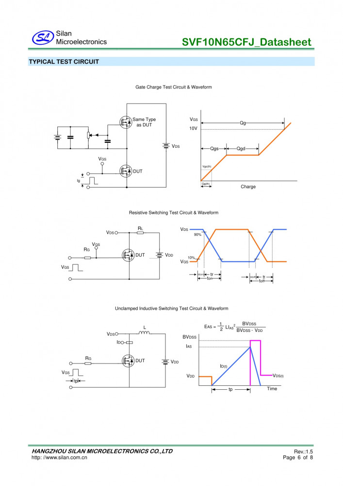 SVF10N65CFJ datasheet page 6