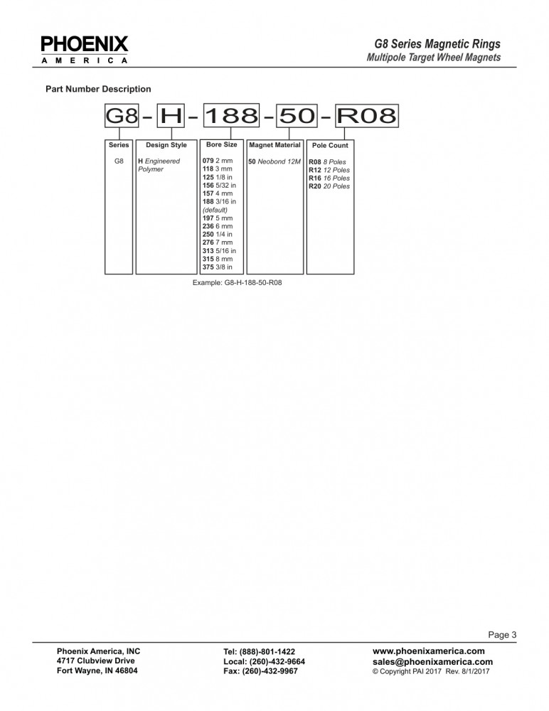 G08 target magnet technical document page 3