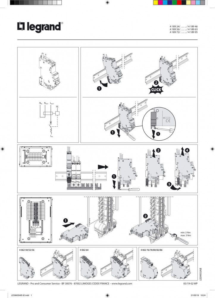 Legrand 418937 technical document, page 1