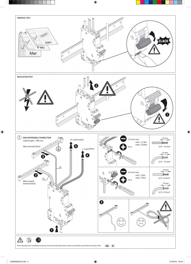 Legrand 418937 technical document, page 2