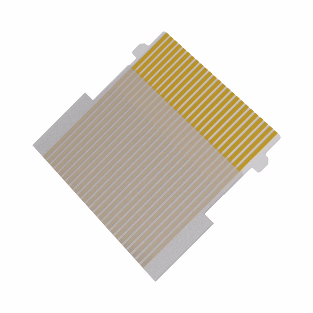 0.50mm Pitch Premo-Flex FFC Jumper with Ears, Same Side Contacts (Type A), 102.00mm Cable Length, Gold (Au) Plating, 25 Circuits for sale