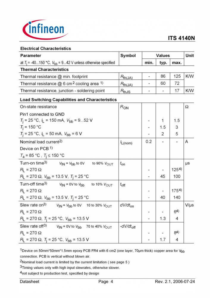 ITS4140NHUMA1 datasheet page 4