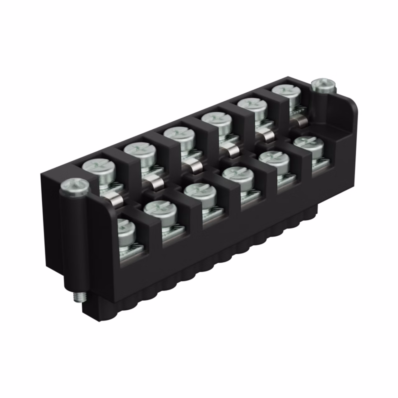 5.08mm Pitch Beau EuroMate Pluggable Terminal Block, Dual Level, 90° Wire Entry, with Retention Screws, 12 Circuits for sale