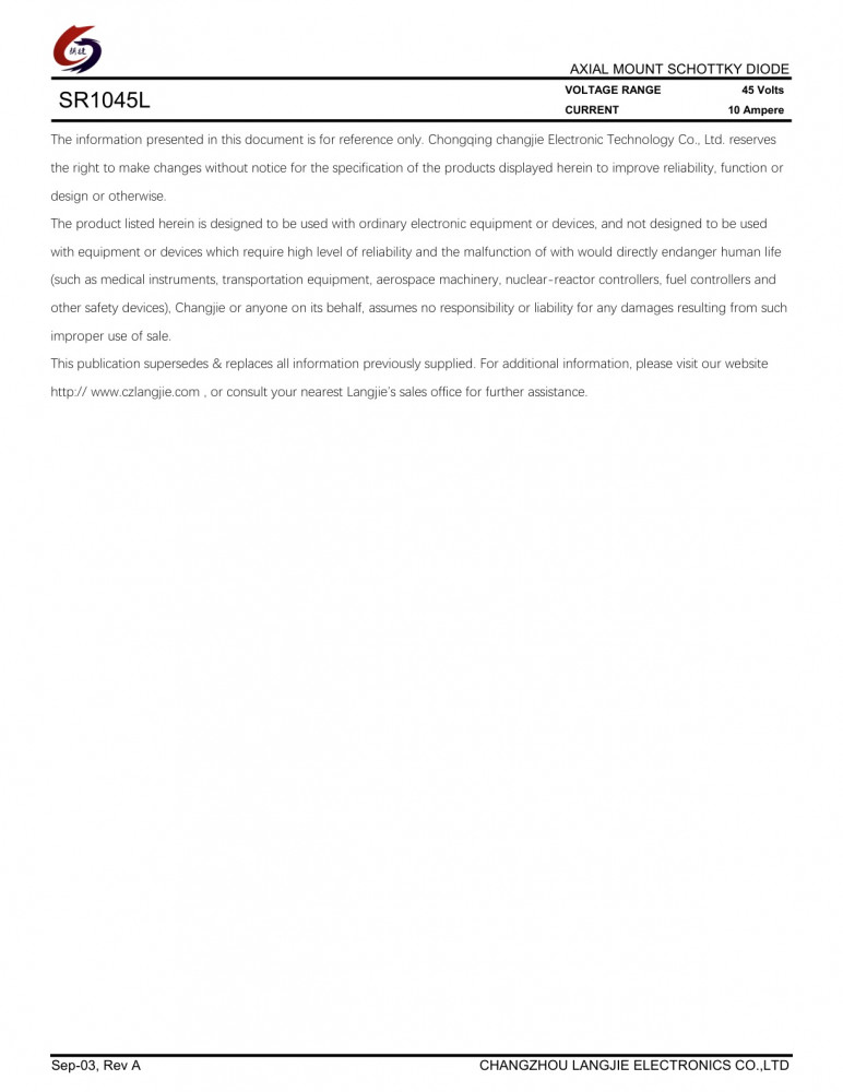 SR1045L datasheet page 5
