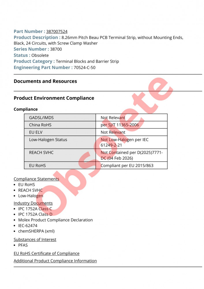 387007524 product document image, page 1