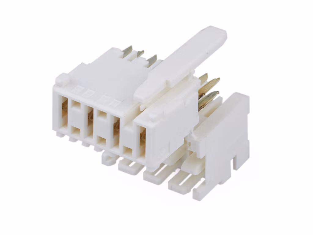 Appli-Mate RAST 5 IDT Housing, 5.00mm Pitch, Indirect, Female, 16 Amp, 2 Circuits, Position Keys 1a, 2b, Code Key 01c, Latch Between Circuits 1 & 2