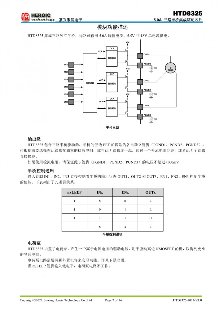 HTD8325QNL datasheet page 7